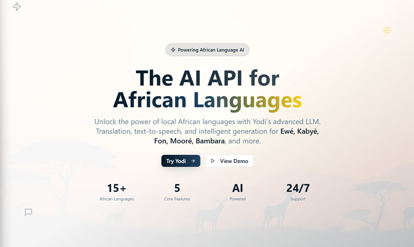 Yodi - The AI API for African Languages